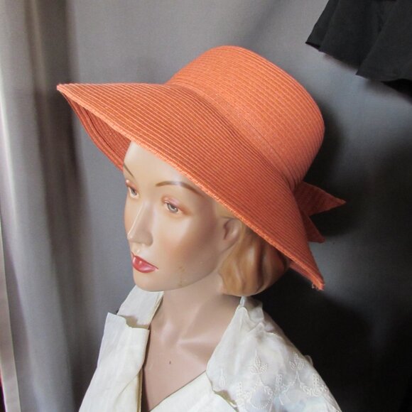 Something Special | Accessories | Impressive Hat Terra Cotta Color Wide ...